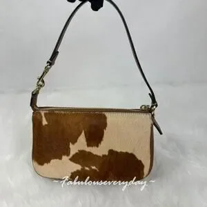 Coach | Bags | Coach Nolita 9 Bag In Haircalf With Cow Print Shoulder ...